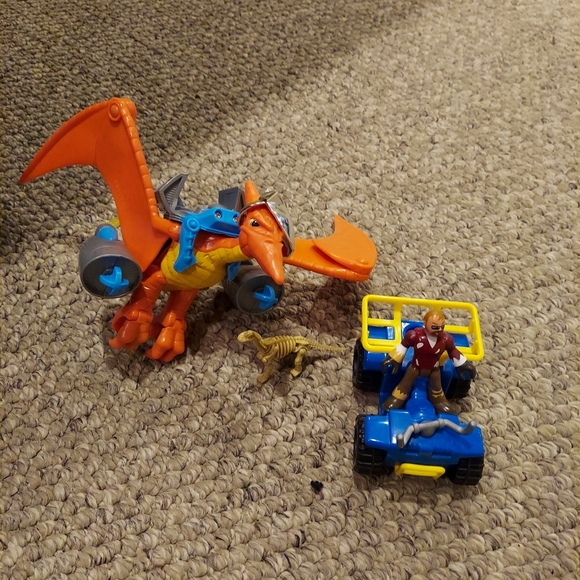 Fisher-Price | Toys | Fisher Price Imaginext Orange Pterodactyl ...